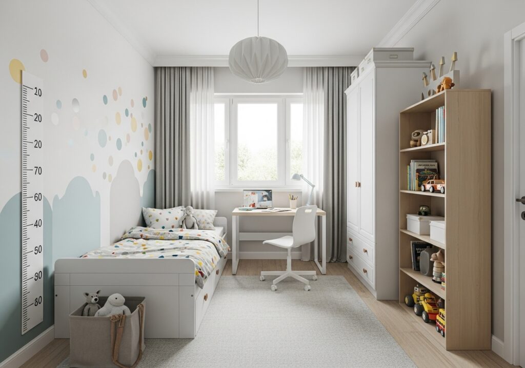 Wie groß sollte ein Kinderzimmer sein?