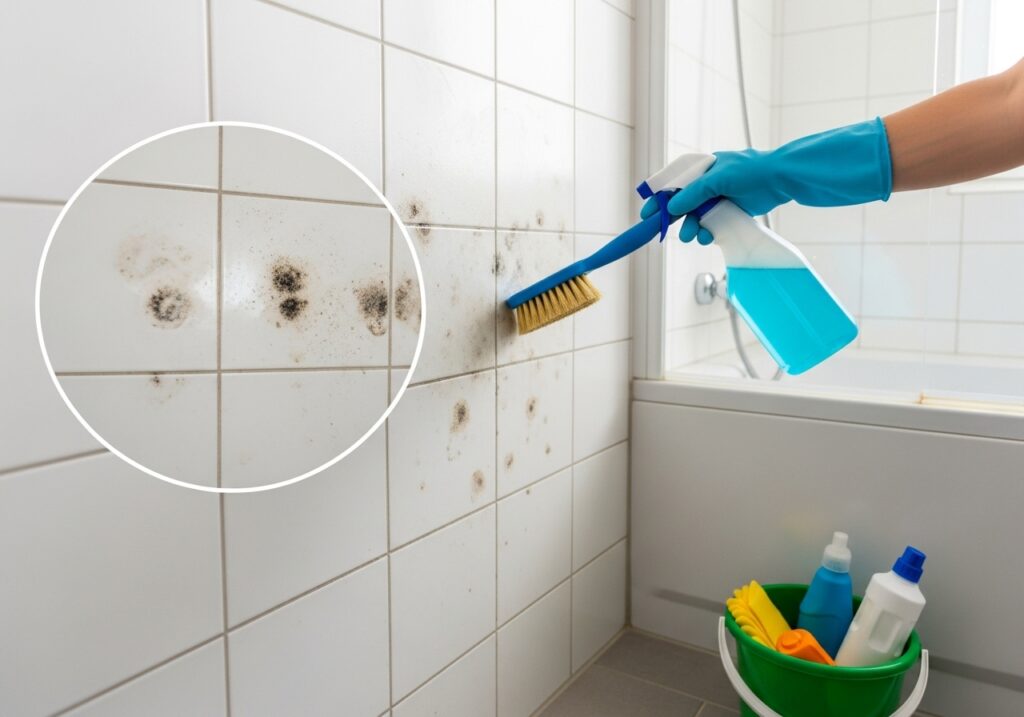 Erstaunlich Schimmel Entfernen Bad Bilder