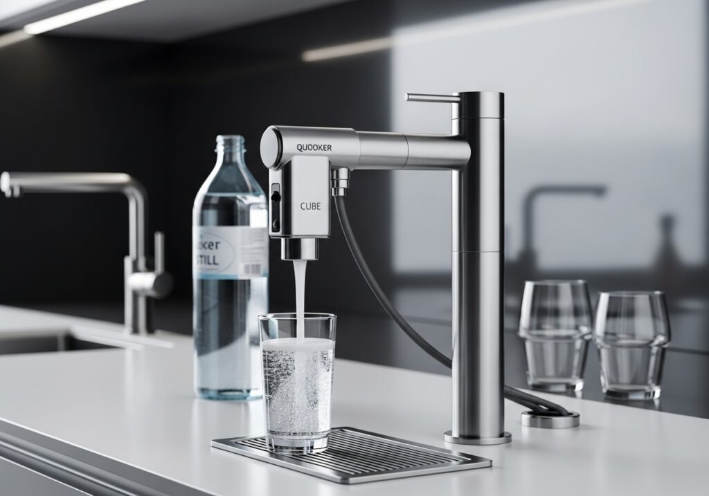 Quooker CUBE: Lohnt sich die Anschaffung für Sprudelwasser?